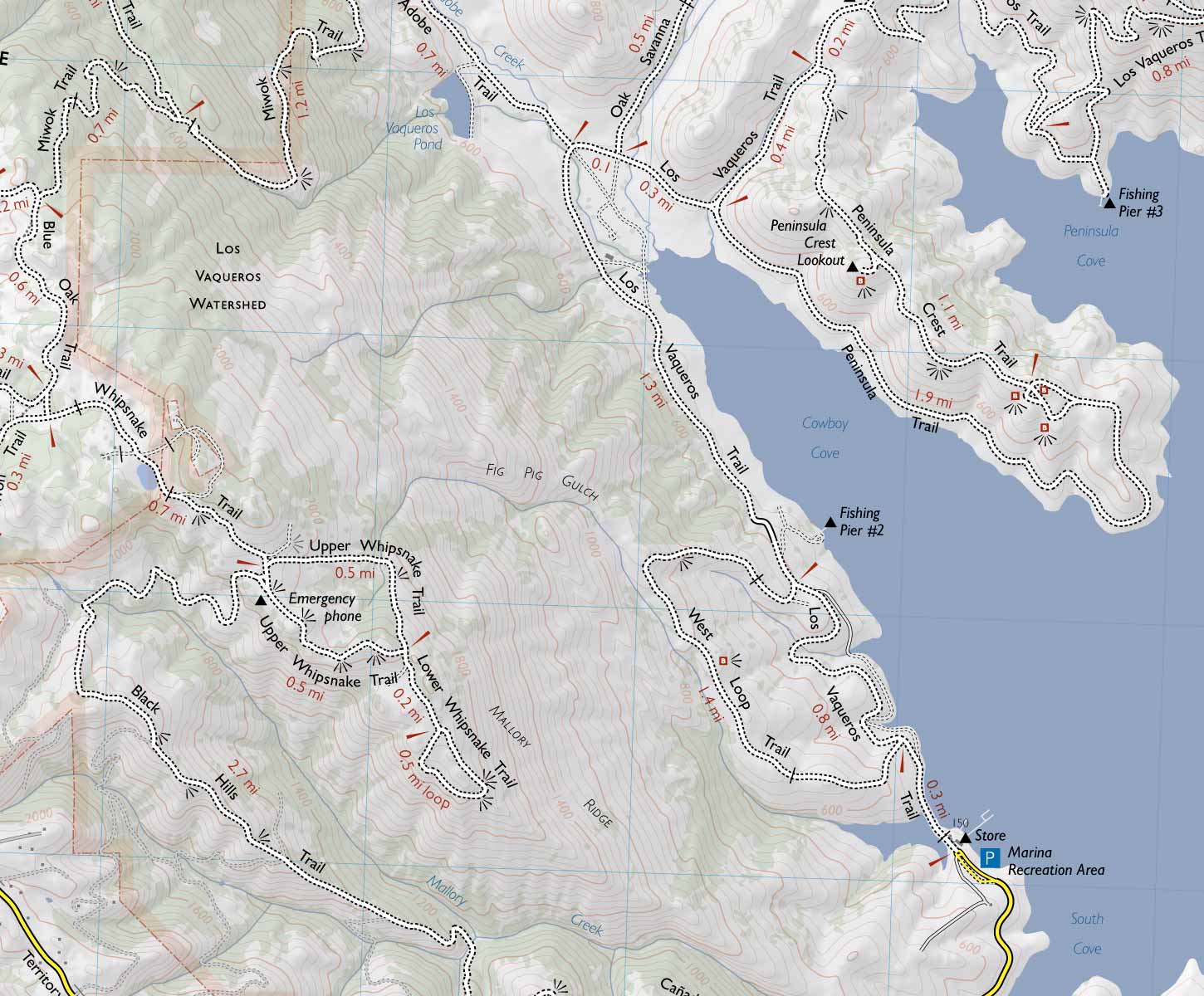 Los Vaqueros and West Loop