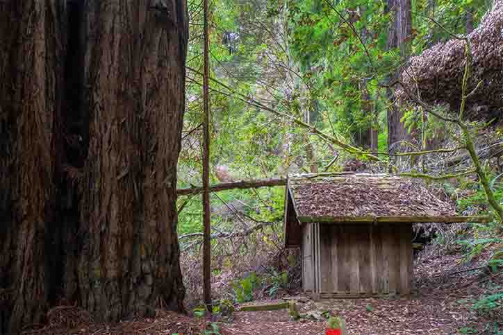 Redwood National Backcountry Camp Map Redwood National Park California