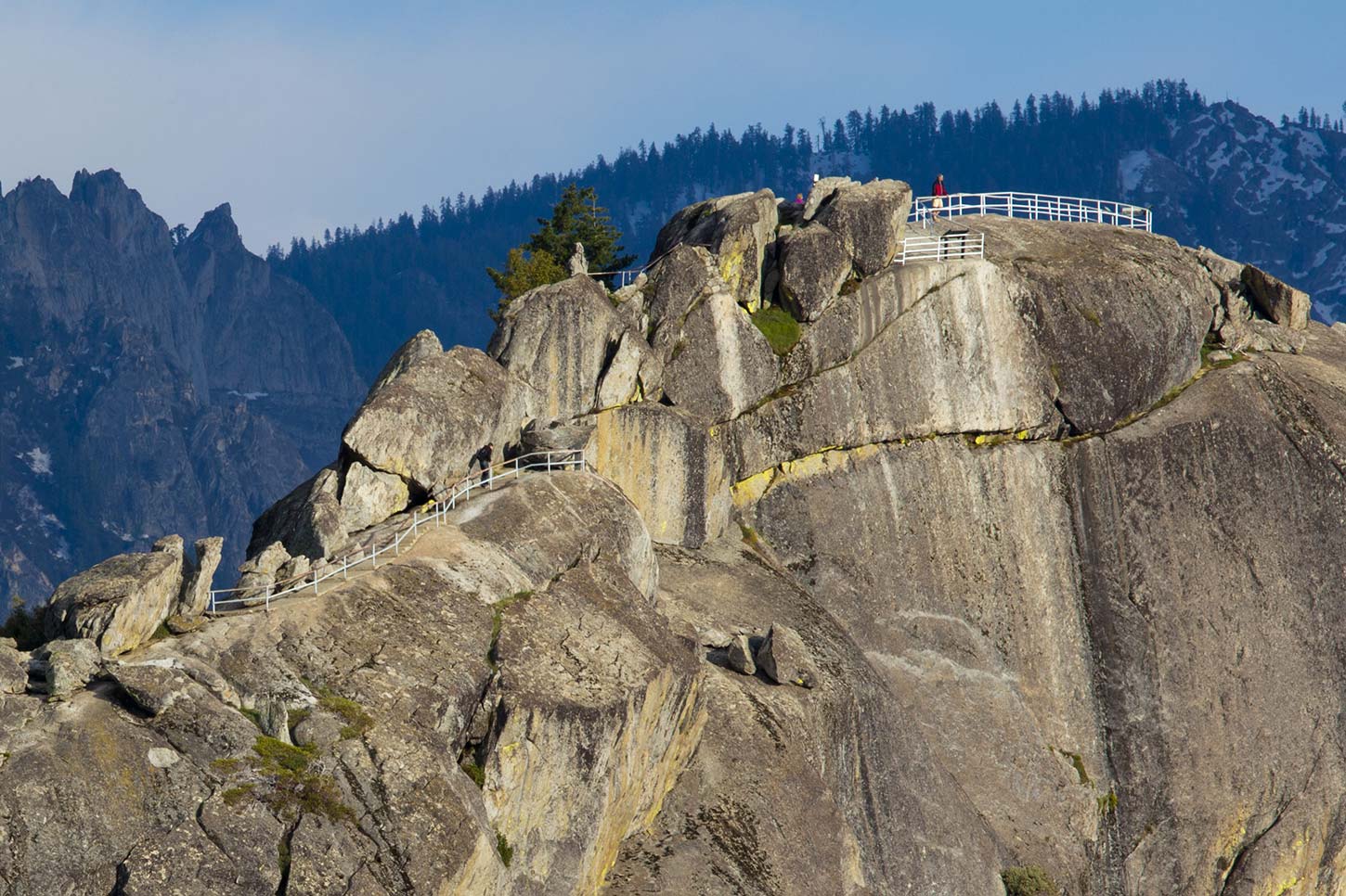 Moro Rock and Crescent Meadow
