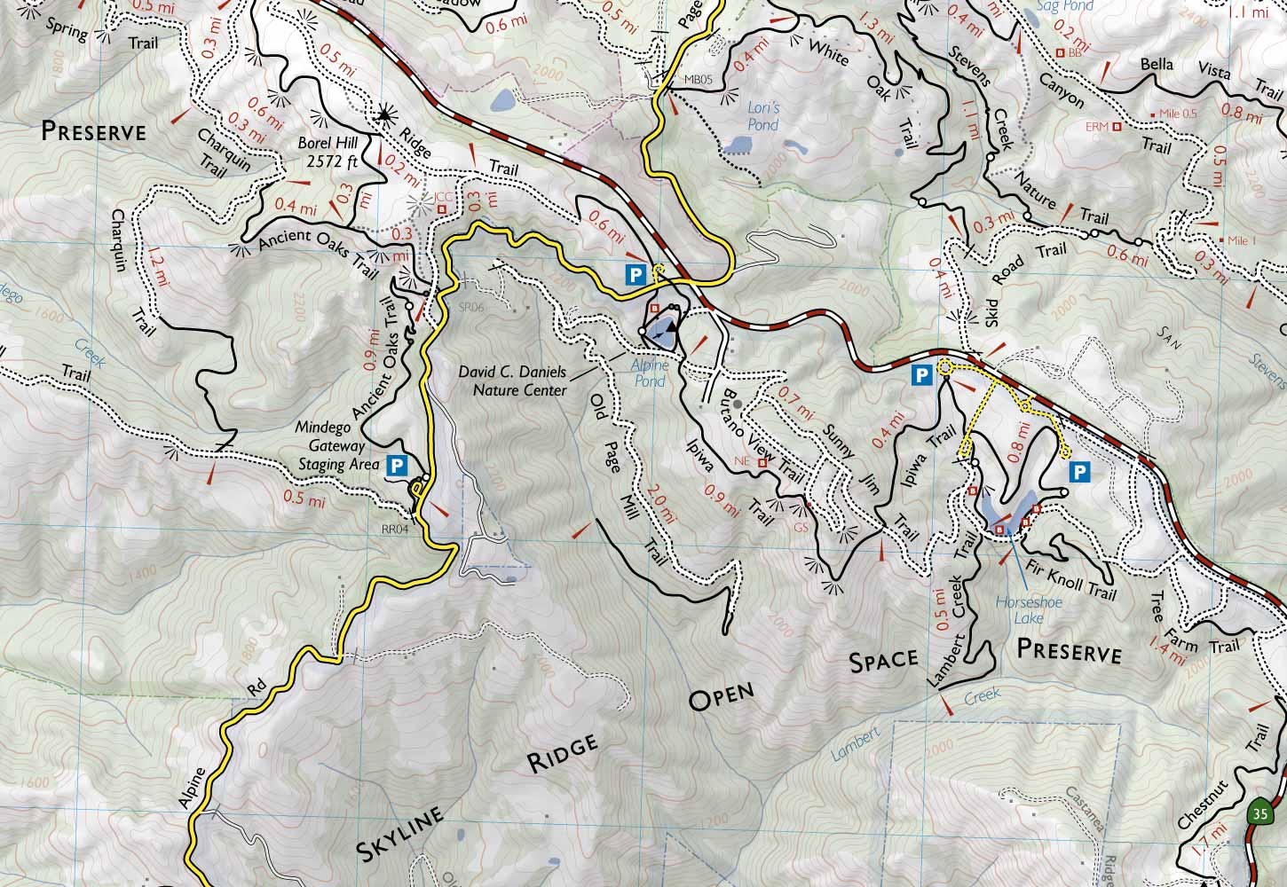 Skyline Ridge Open Space Preserve