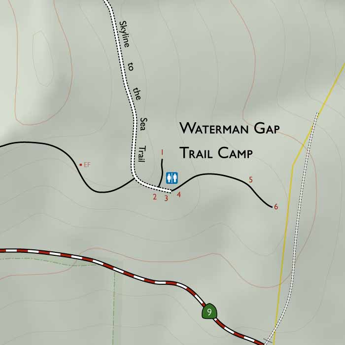 Waterman Gap Trail Camp